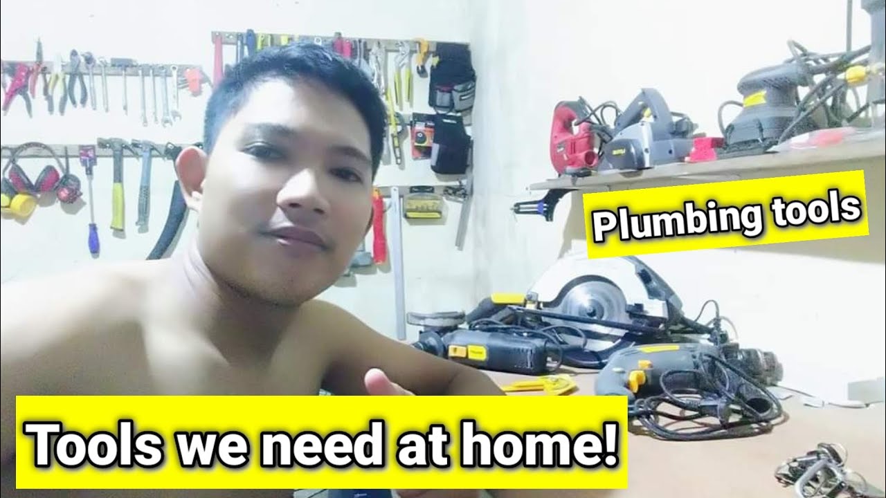 Mga tools na dapat meron ka sa bahay mo| tubero tools part 1 - YouTube