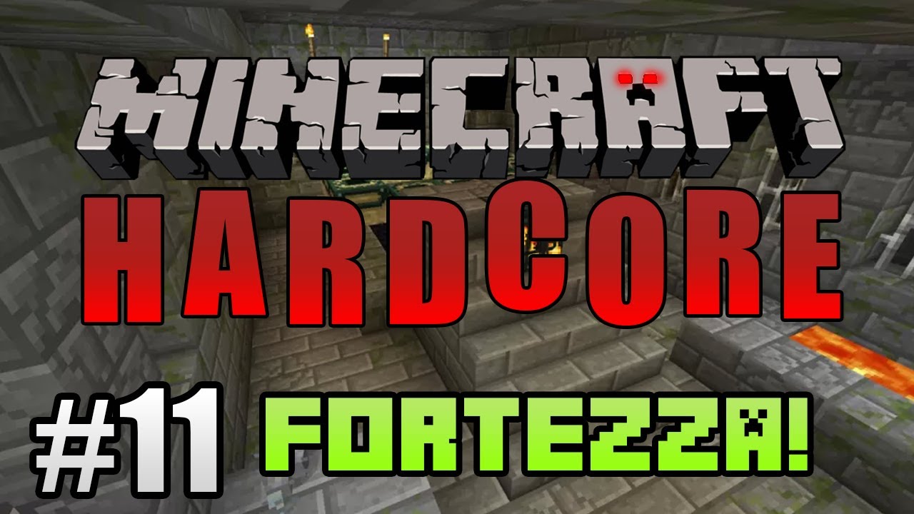 Minecraft Hardcore ITA Ep.11 - FORTEZZA! - YouTube