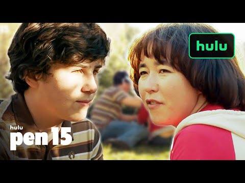 Maya and Sam Finally Kiss | Pen15 | Hulu