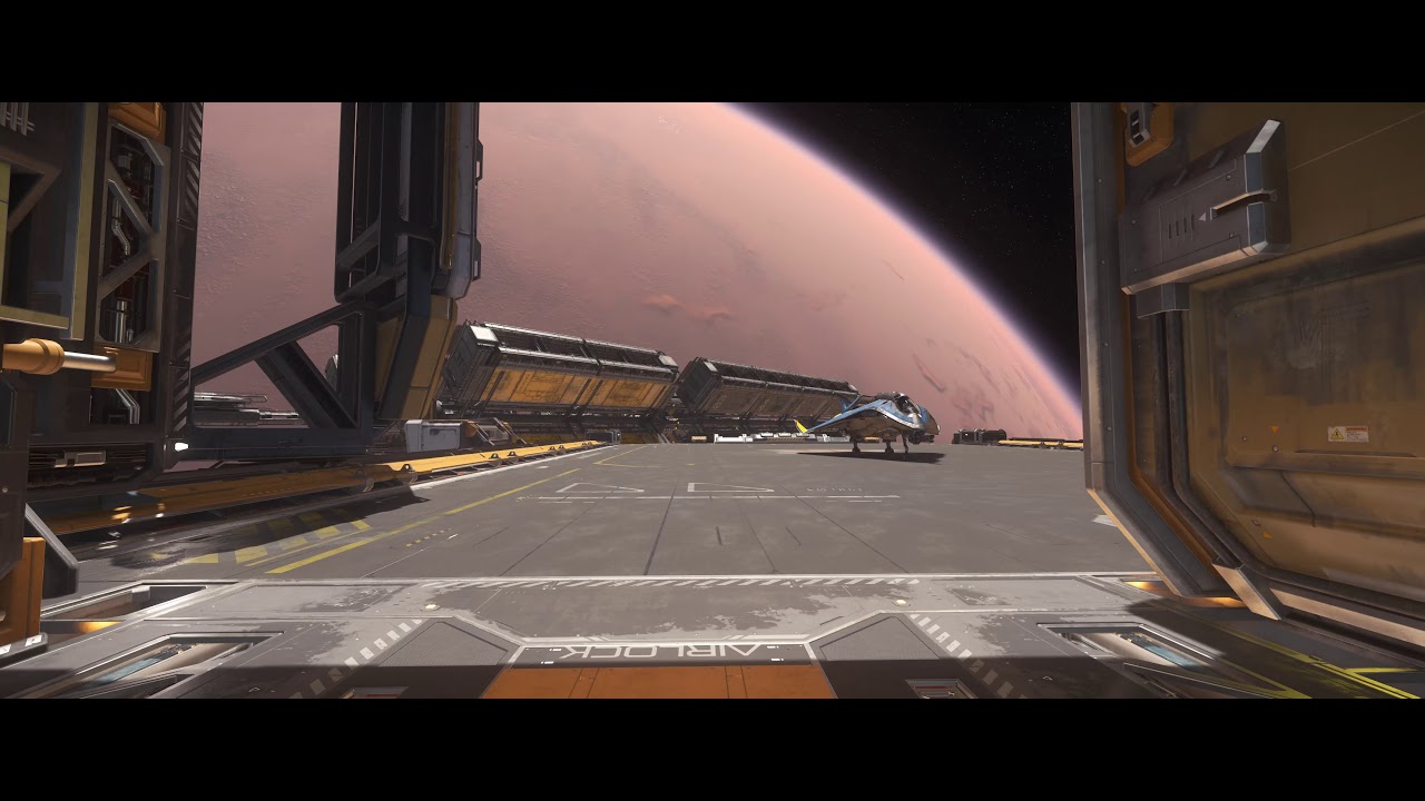Star Citizen Everus Harbor Space Station Wallpaper (3440x1440) - YouTube