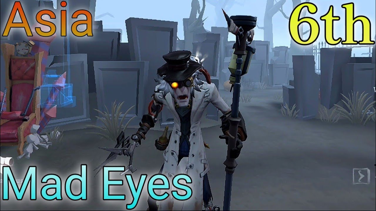 6th Mad Eyes｜狂眼｜疯眼｜建筑师｜광기의 눈｜ 【IdentityV】【第五人格】【제5인격】【idv】【pro player ...