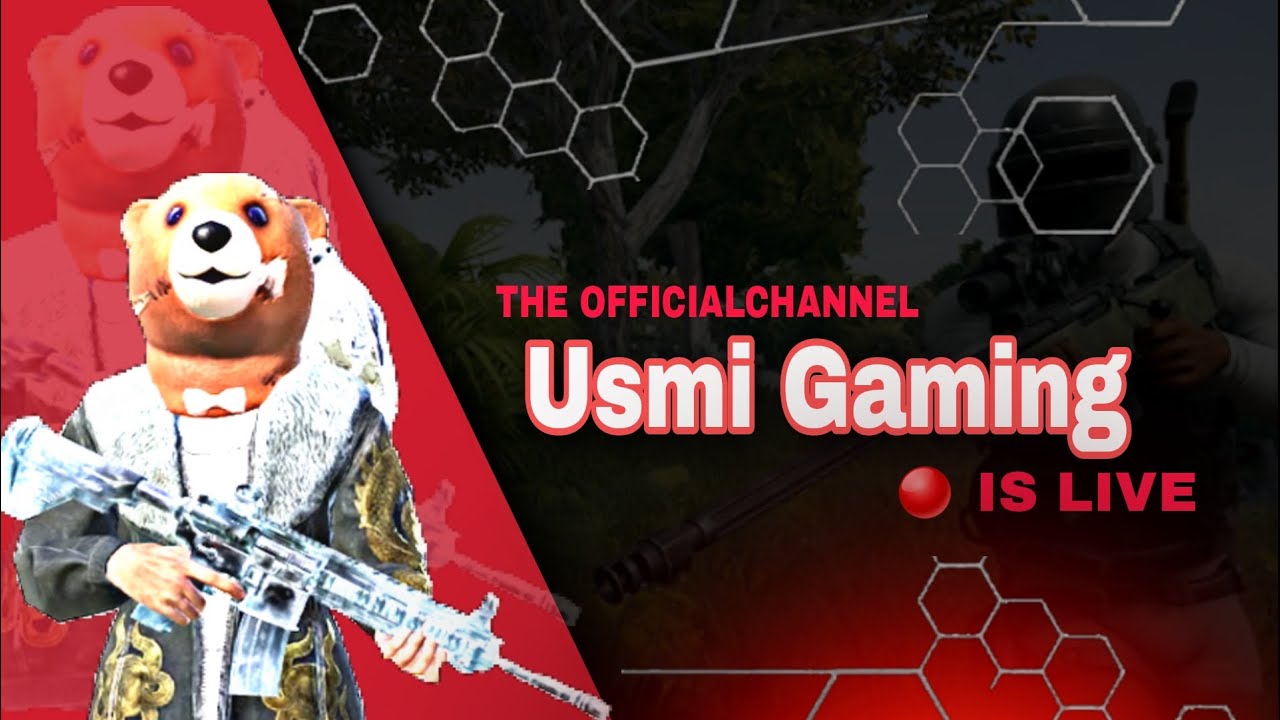 Usmi Gaming D LIVE STREAMING CUSTOM ROOMS RP GIVEAWAYS PUBG MOBIL - YouTube