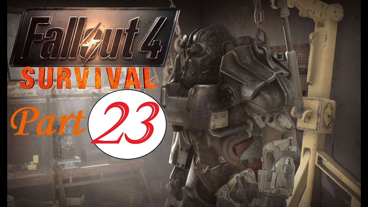 Fallout 4 (Survival) Part.23. Scribe Faris's day off - YouTube