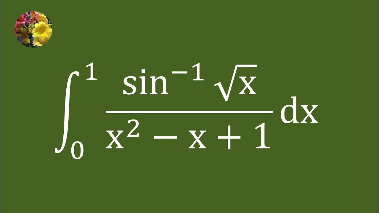 2nd method to evaluate the definite integral using must know basic techniques (Mis-1565A) - YouTube