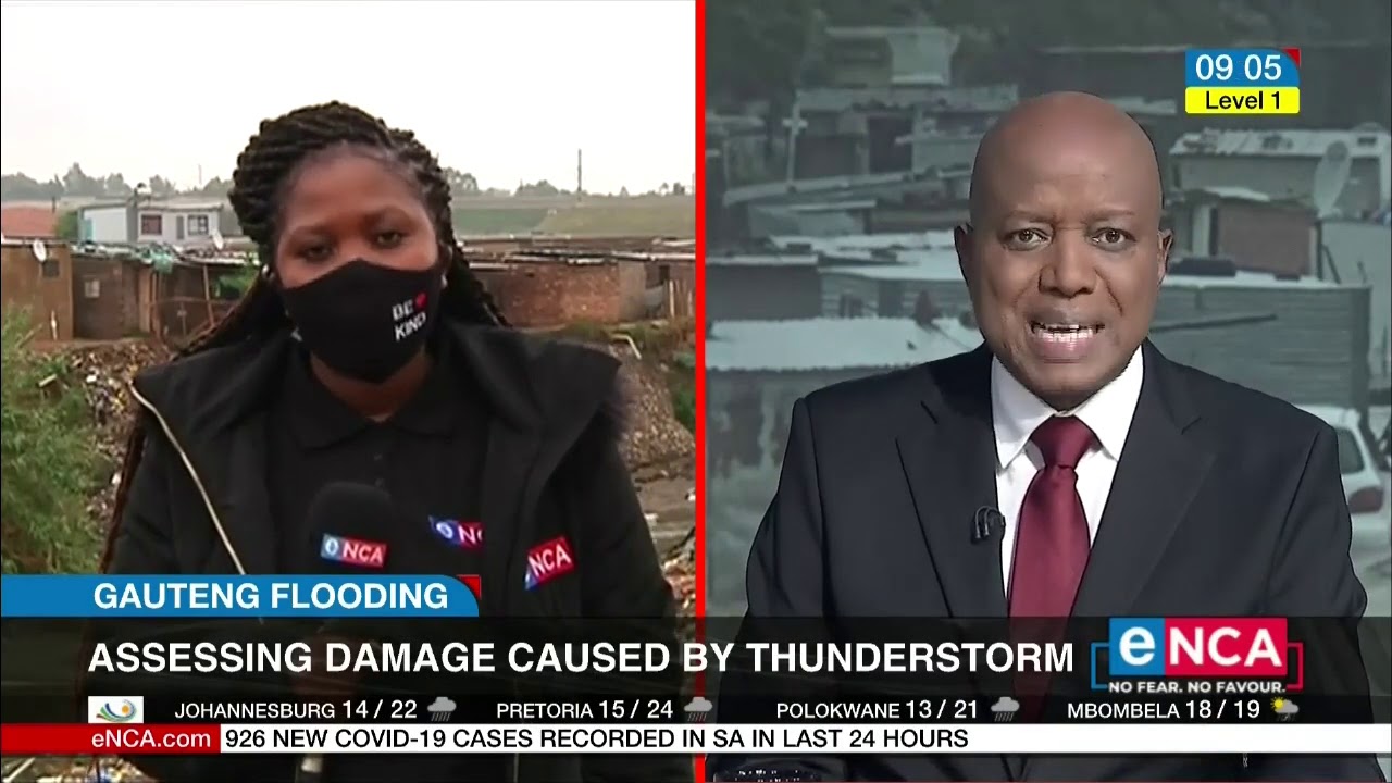 Damage from Gauteng thunderstorm extensive - YouTube