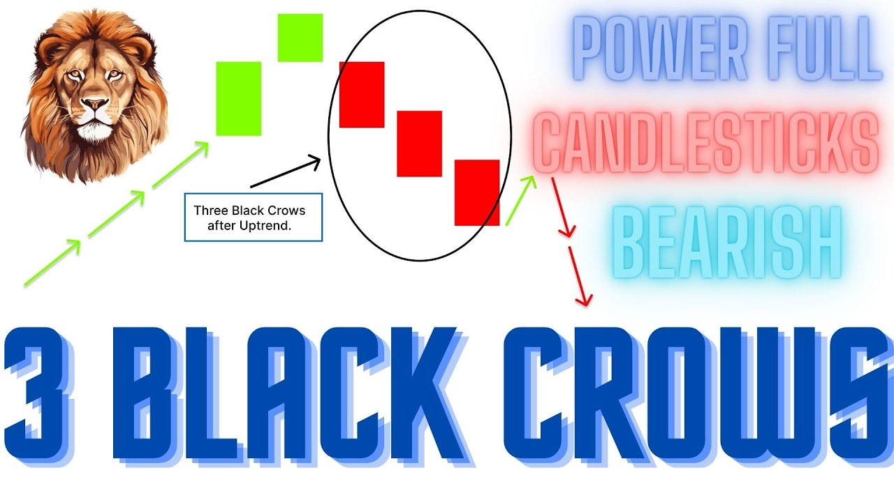 three black crows - let's trade & learn three white soldiers & three black crows candlestick 💸🔥 ...