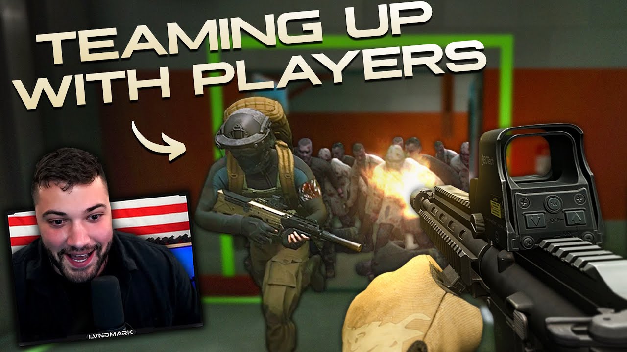 Teaming up with PLAYERS to fight the ZOMBIES - Escape From Tarkov - YouTube