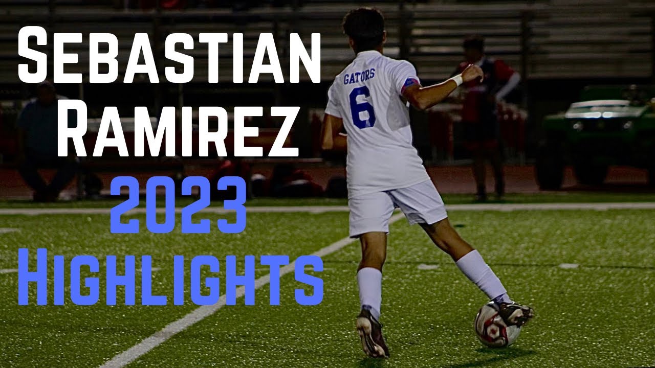 Sebastian Ramirez Dickinson High School Soccer 2023 - YouTube