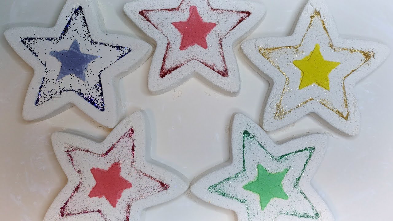 Chalk stars | Dedyeding chalk mud - YouTube