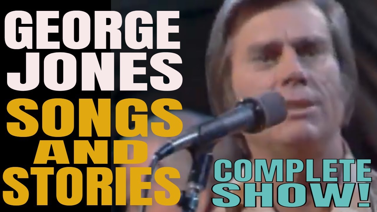 GEORGE JONES - HIS SONGS AND STORIES - COMPLETE SHOW! VERY EARLY TV ...