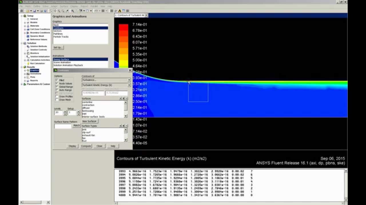 MEAM 545 - Wind Tunnel - Workbench Viscous k-epsilon Fluent with ...