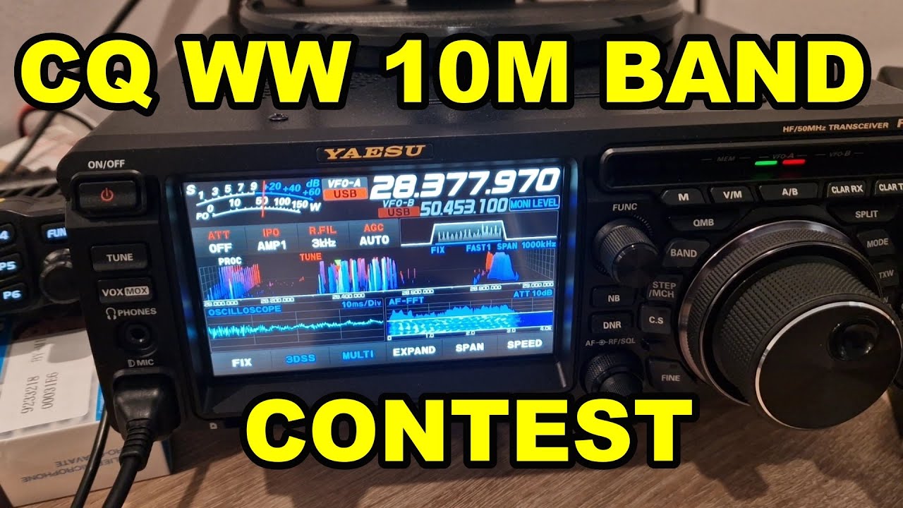 CQ WW DX SSB Contest 2022 10M Band - YouTube