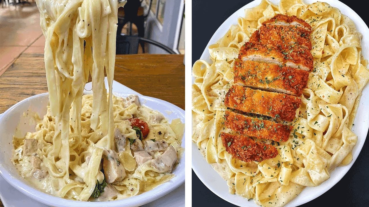 How To Cook The Easiest Chicken Katsu Pasta | So Yummy - YouTube