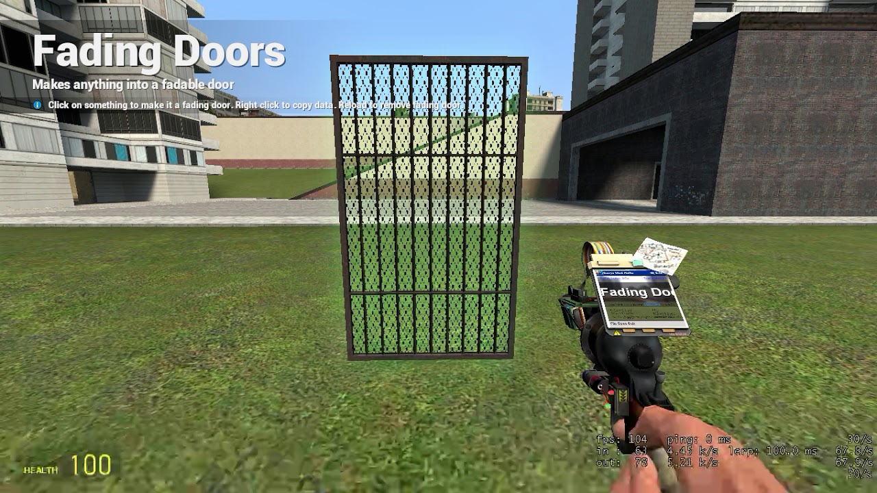 Garry's Mod: How to make a Fading Door with a Keypad - YouTube