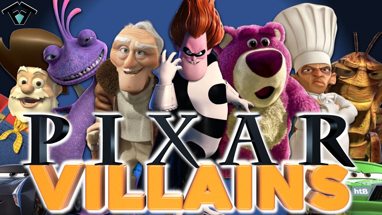 All Pixar Villains (1995-2024) - YouTube