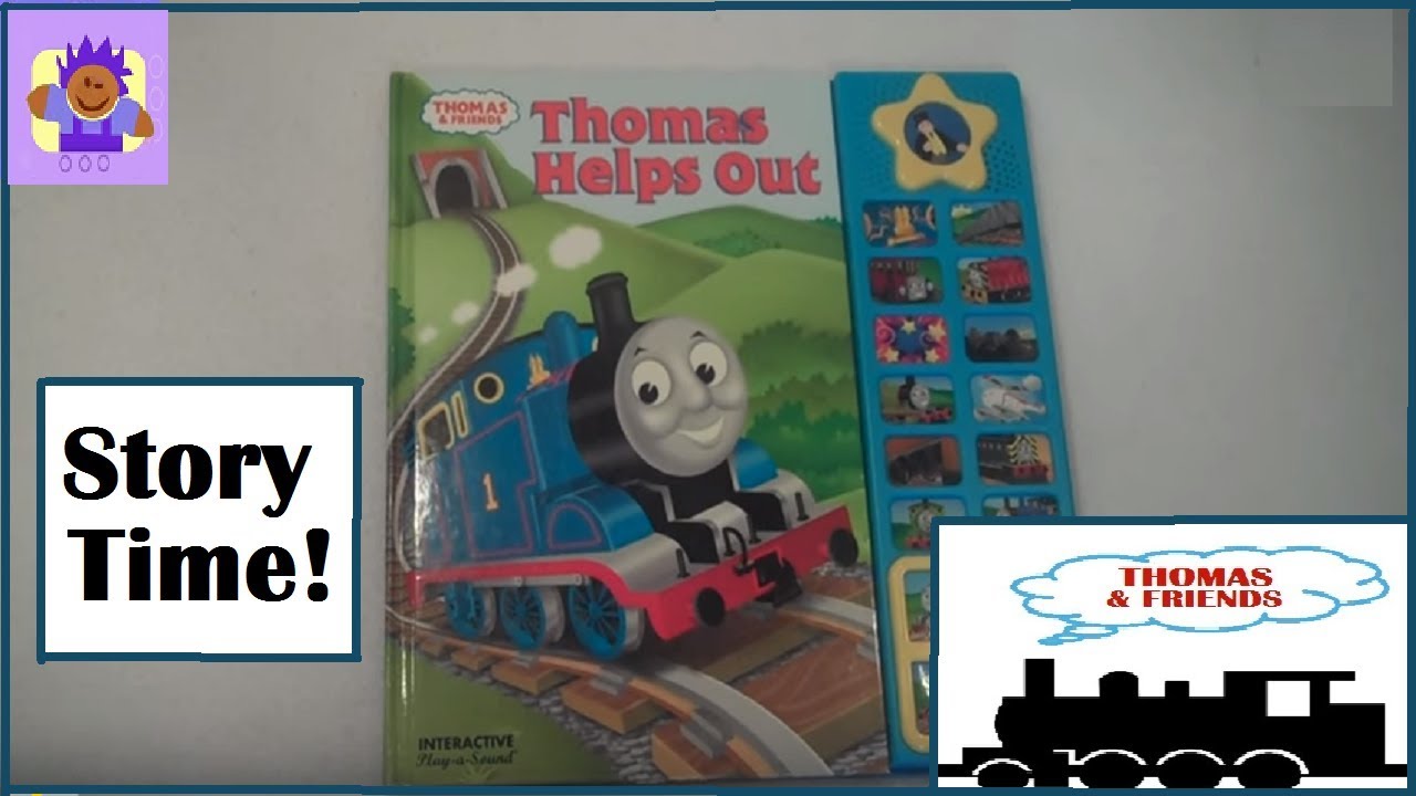 2003 Thomas and Friends Thomas Helps Out Child's Book Reading - YouTube