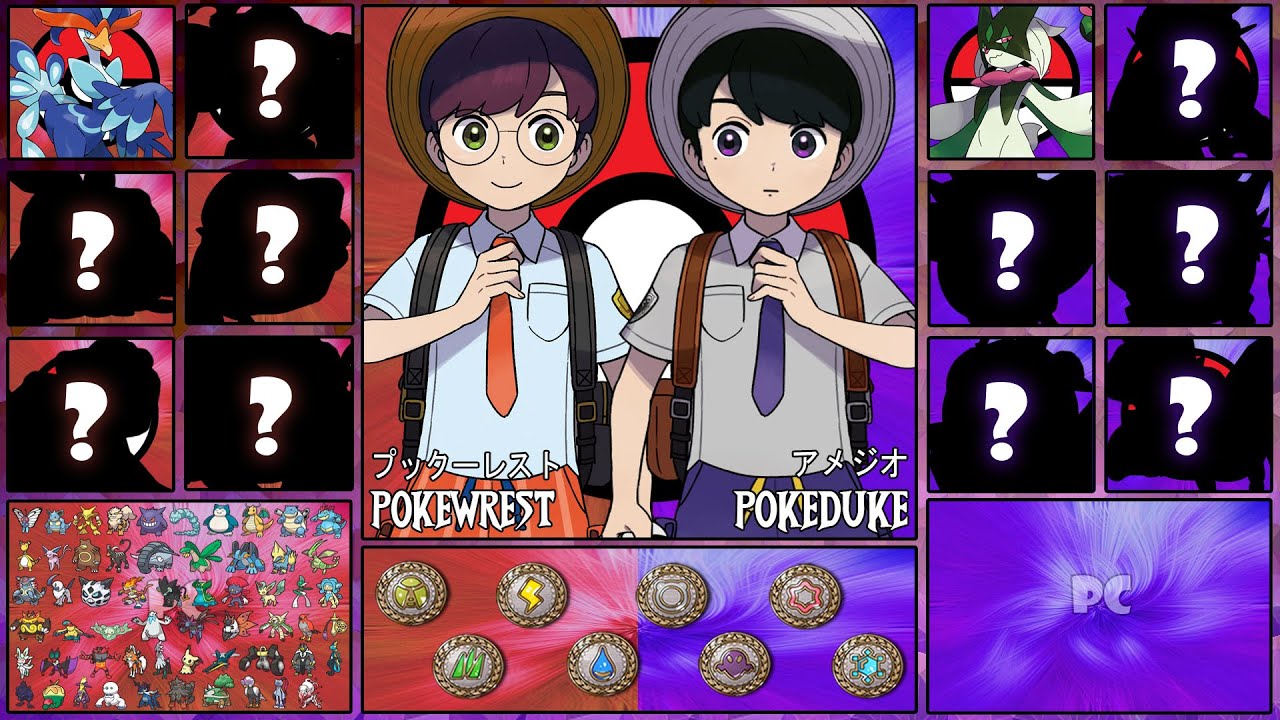 MY FULL POKEMON TEAM IN PALDEA REGION (WITH RIVAL) - YouTube