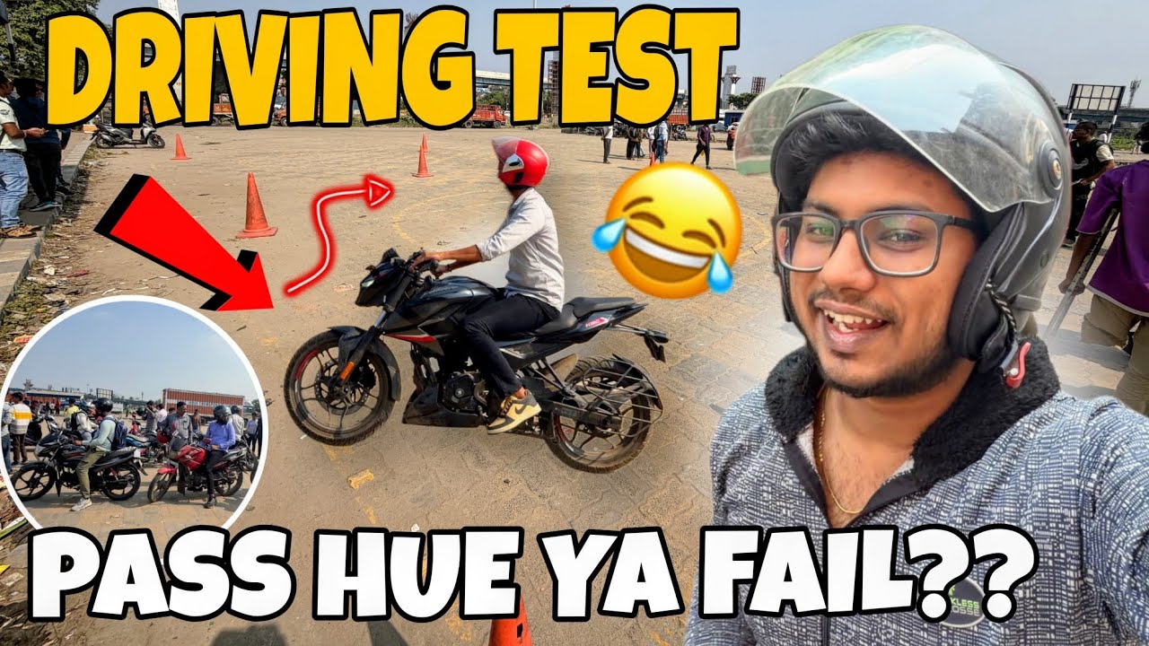 Bike Driving Licence Test Live 🏍️| Best Tips & Trick For Test 👍| Pass ...