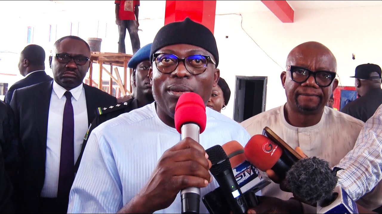 Fubara Inspects Reconstruction Of Rivers State Fire Service Stations A ...