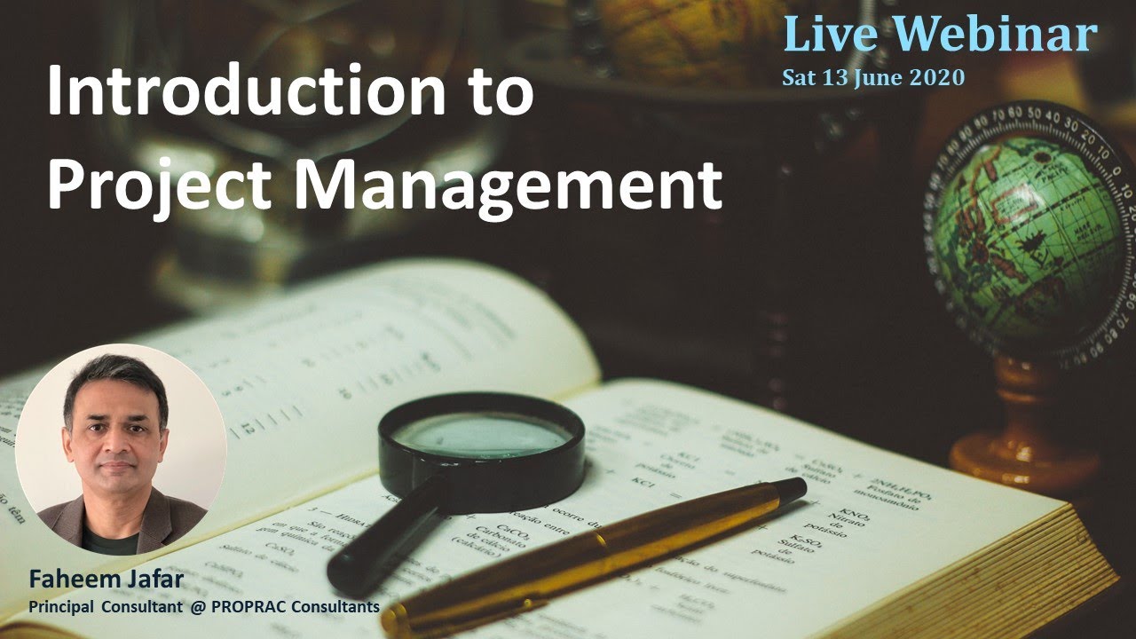 Introduction to Project Management Webinar - YouTube
