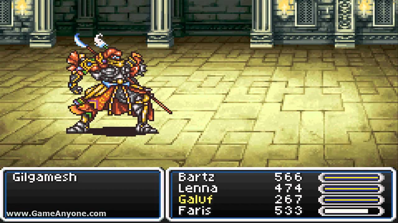 Final Fantasy V Advance - Part 25: Gilgamesh Debuts - YouTube