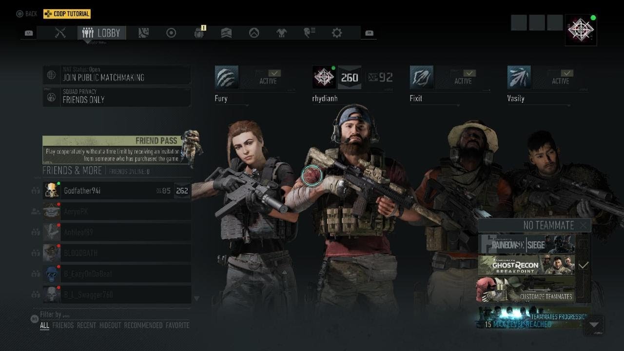 Ghost Recon Breakpoint: Cannon Team Loadouts and Outfits - YouTube