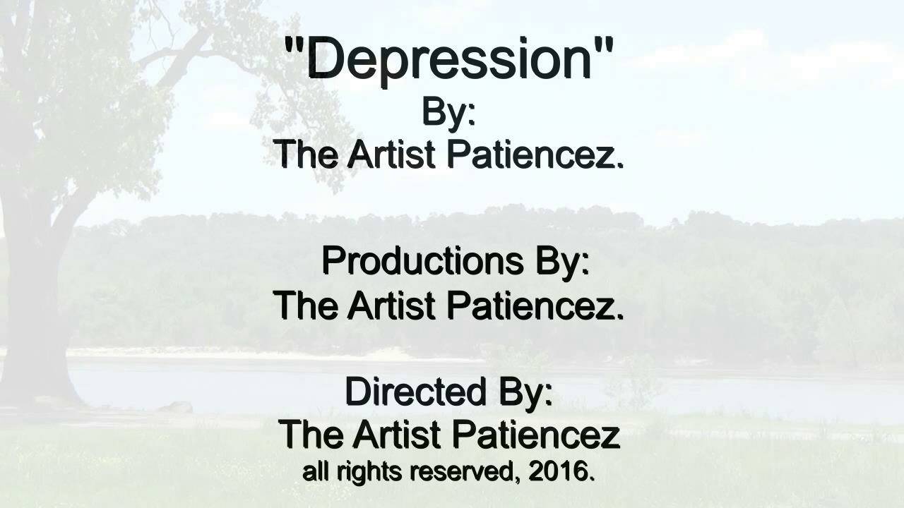 Poetry/Rap "Depression" - YouTube