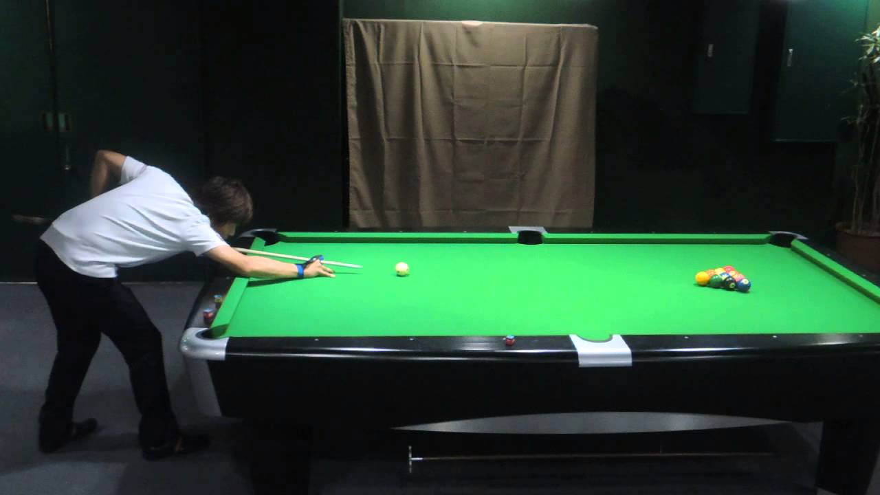 Satoshi Kawabata 10-ball break shot - YouTube