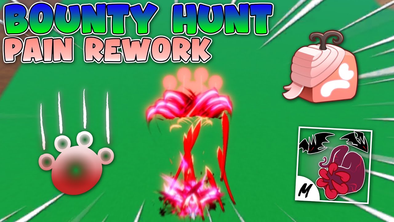 Pain Rework name + Sanguine Art Combo! Bounty Hunting... | Blox Fruits ...