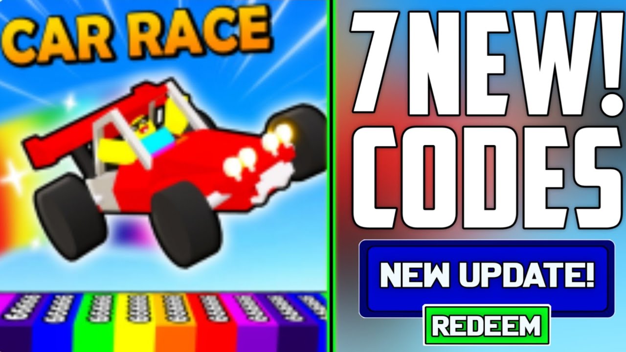 UPD NEW WORKING CODES FOR CAR RACE CODES 2024 - CAR RACE ROBLOX CODES - YouTube
