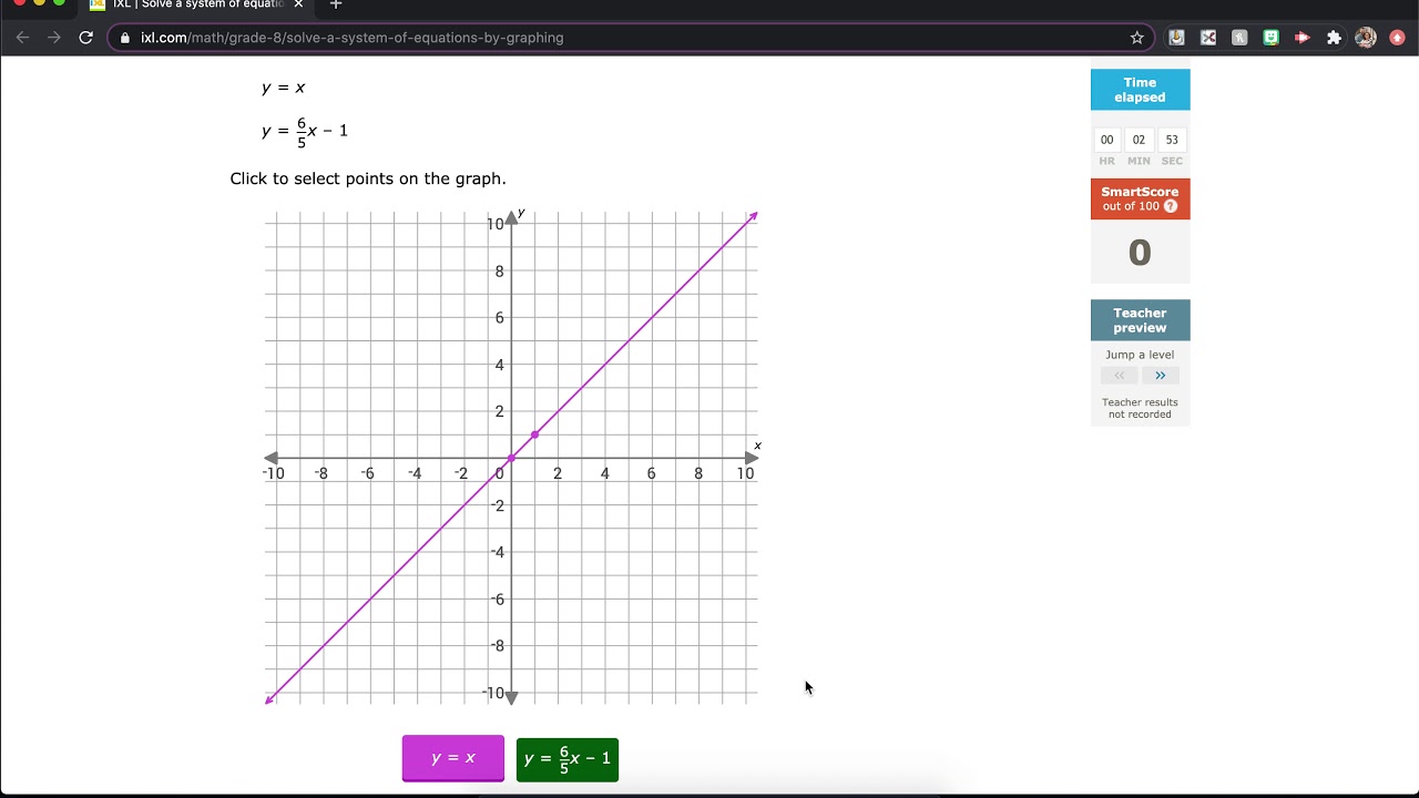How to Graph in IXL - YouTube