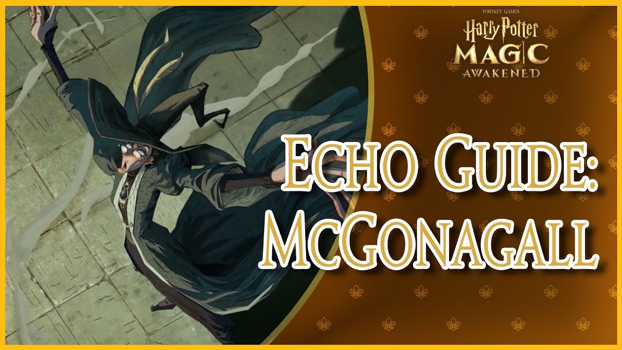 Echo Guide: McGonagall | Harry Potter: Magic Awakened - YouTube