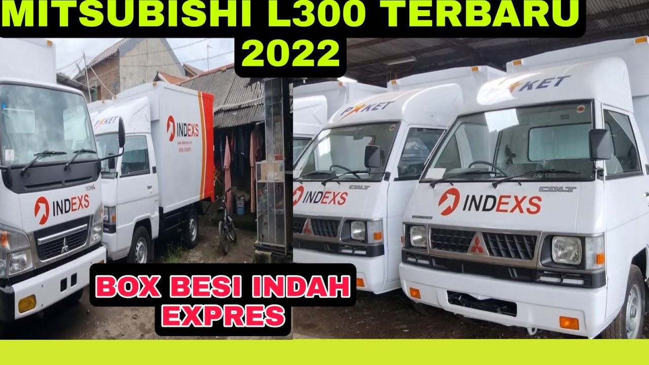 mitsubishi l300 terbaru 2022 box besi indah expres - YouTube