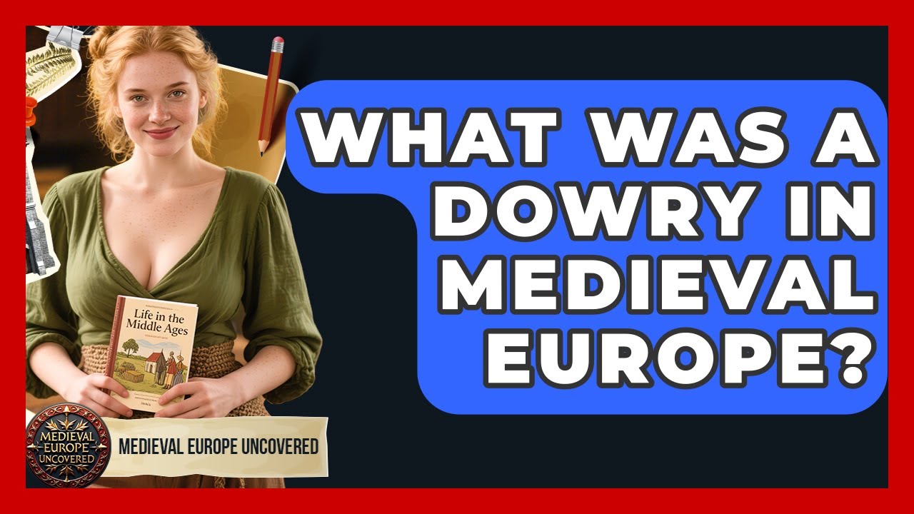 What Was A Dowry In Medieval Europe? - Medieval Europe Uncovered - YouTube