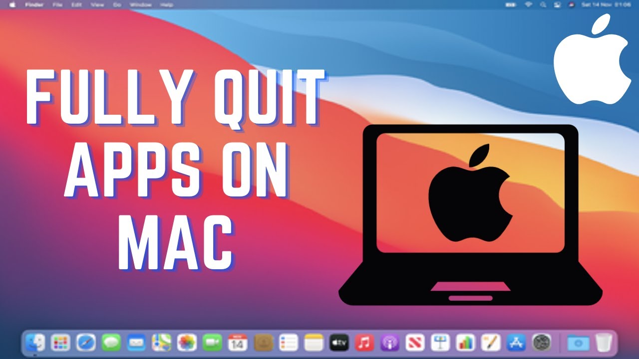 How To Fully Quit Apps On Mac - YouTube