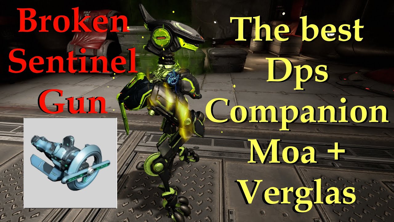 Warframe most overpowered sentinel gun verglas Build - YouTube