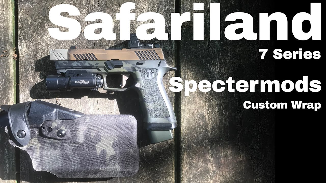 Spectermods WRAP | Safariland 7 series FITS extended P320 - YouTube