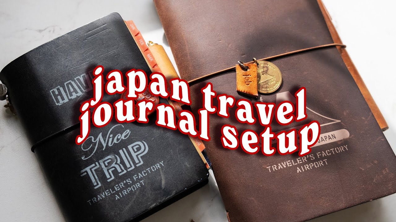 Japan Travel Journal Must-Haves 🇯🇵 - YouTube
