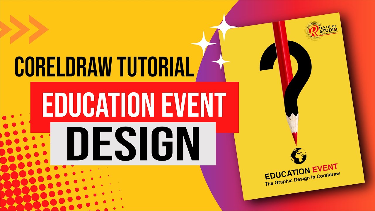 Create Education Event Design in Coreldraw | Design for Digital ...