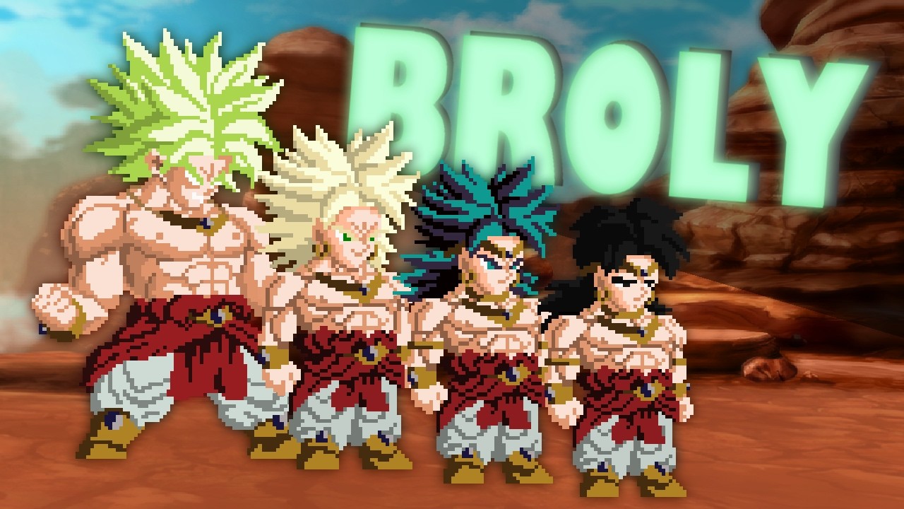 DBZ LF2 - Broly the Legendary Super Saiyan - YouTube
