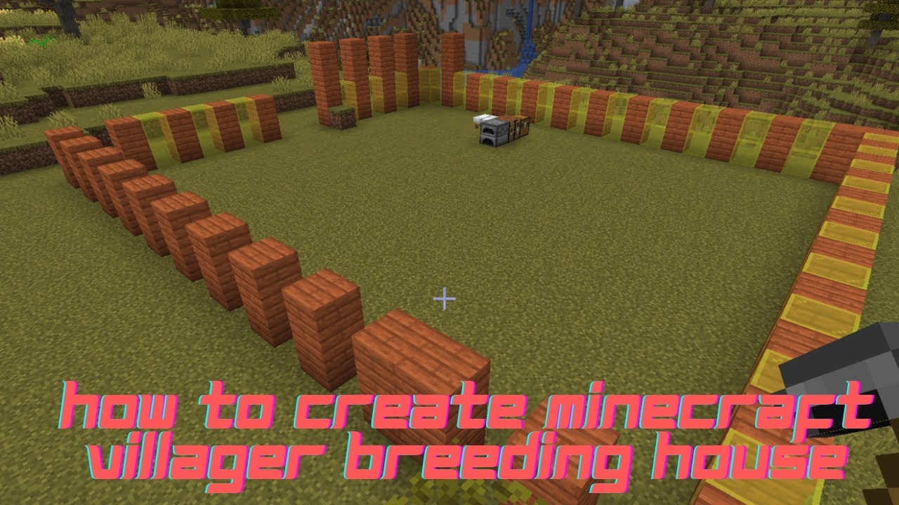 How To Create Minecraft Villager Breeding House | MINECRAFT GAMEPLAY #2 ...