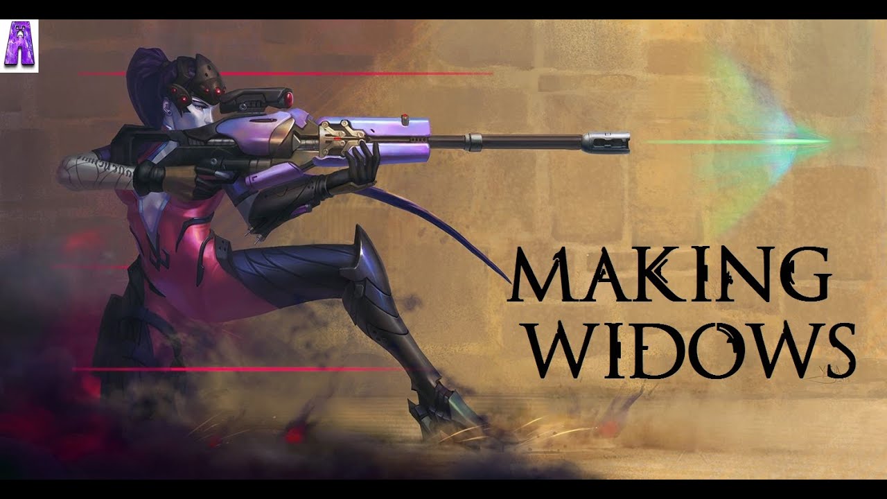 OVERWATCH: Making Widows. Widowmaker Gameplay 1080p - YouTube