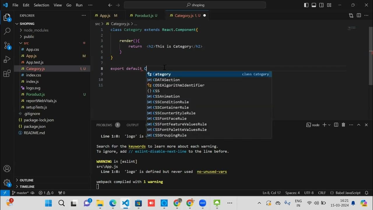 React Reacttutorial How To Create Class Components In React State In Class Components Of