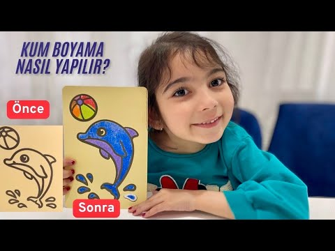 Kum Boyama Nasıl Yapılır? Çocuklar İçin Eğlenceli Etkinlik