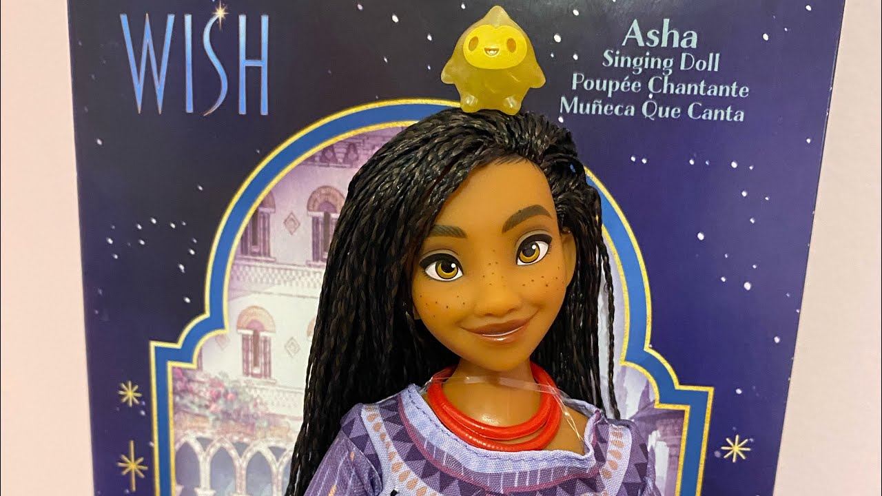 Disney’s Wish Official Asha Singing Doll Unboxing & Review - YouTube