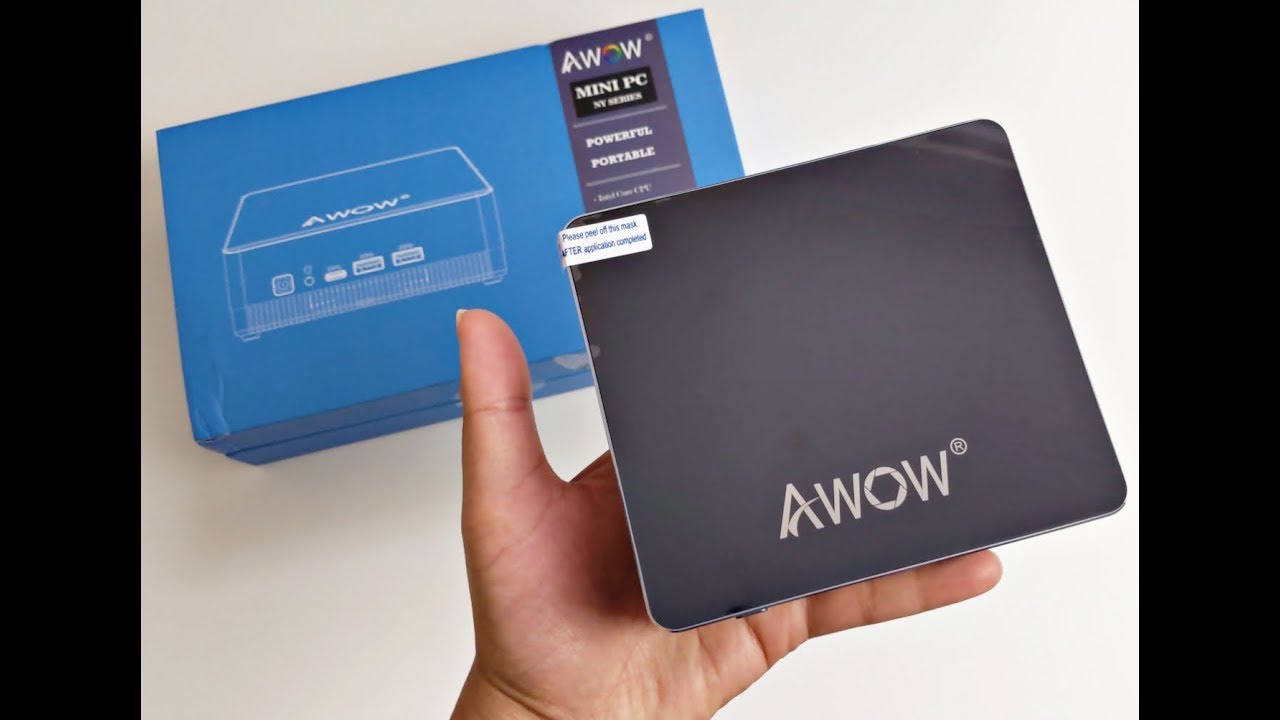 AWOW | Most POWERFUL MINI WINDOWS 10 Pro PC | INTEL CORE i3 | UNDER £ ...