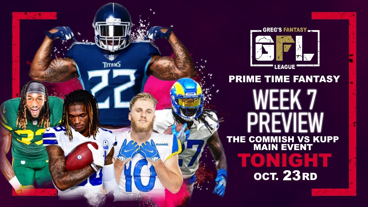 Prime Time Fantasy Ep. 85 - "Week 7" - YouTube