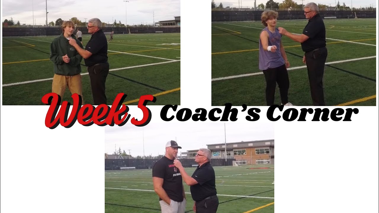 Week 5 coach’s corner (episode 6) - YouTube