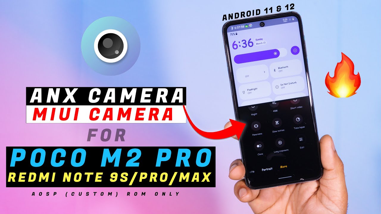 Install MIUI 13 Camera on AOSP (Custom) ROMs | ANX Camera for Miatoll | Android 12 & 11 AOSP ...