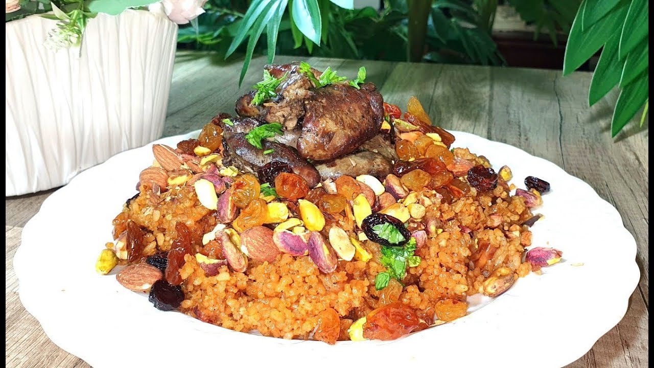 Roz Bel Khalta | Egyptian rice with nuts | Egyptian rice | رز بالخلطة ...